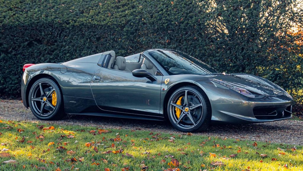 2017 Ferrari 458 Spider: A Rare Grigio Silverstone Masterpiece | en ...