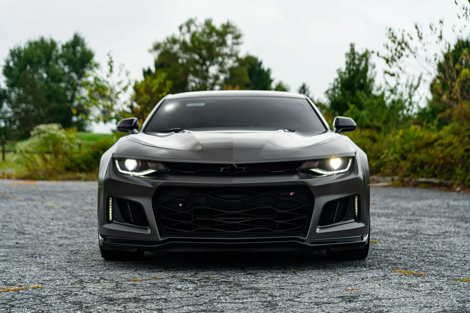 Gray Ghost: The Modified 2017 Chevrolet Camaro ZL1 Coupe | en.wheelz.me